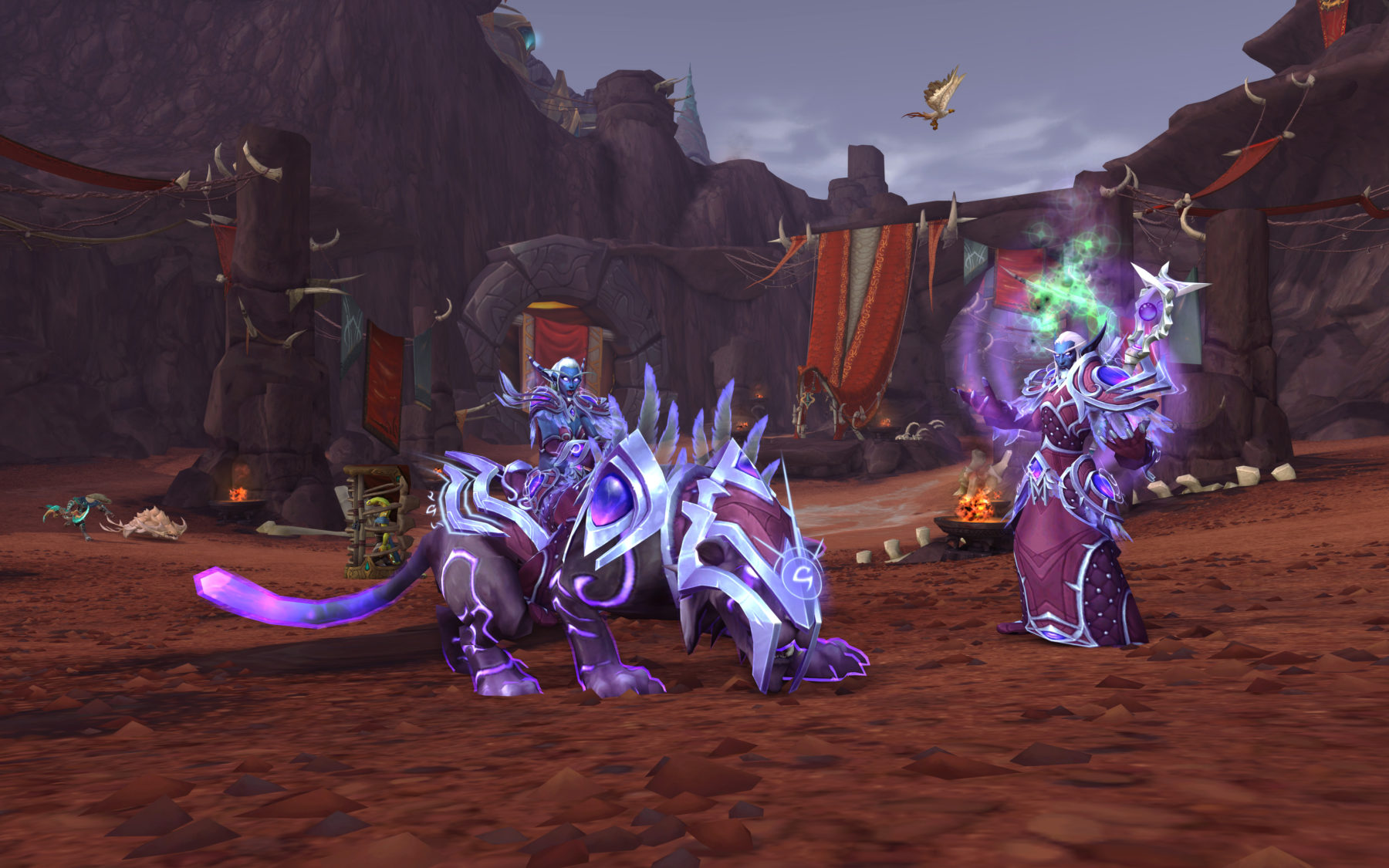 WoW_Battle_for_Azeroth_Nightborne_Mount - Le Mag Jeux High-Tech