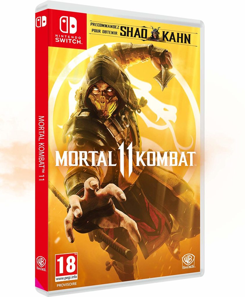 MK11 switch jaquette cover - Le Mag Jeux High-Tech