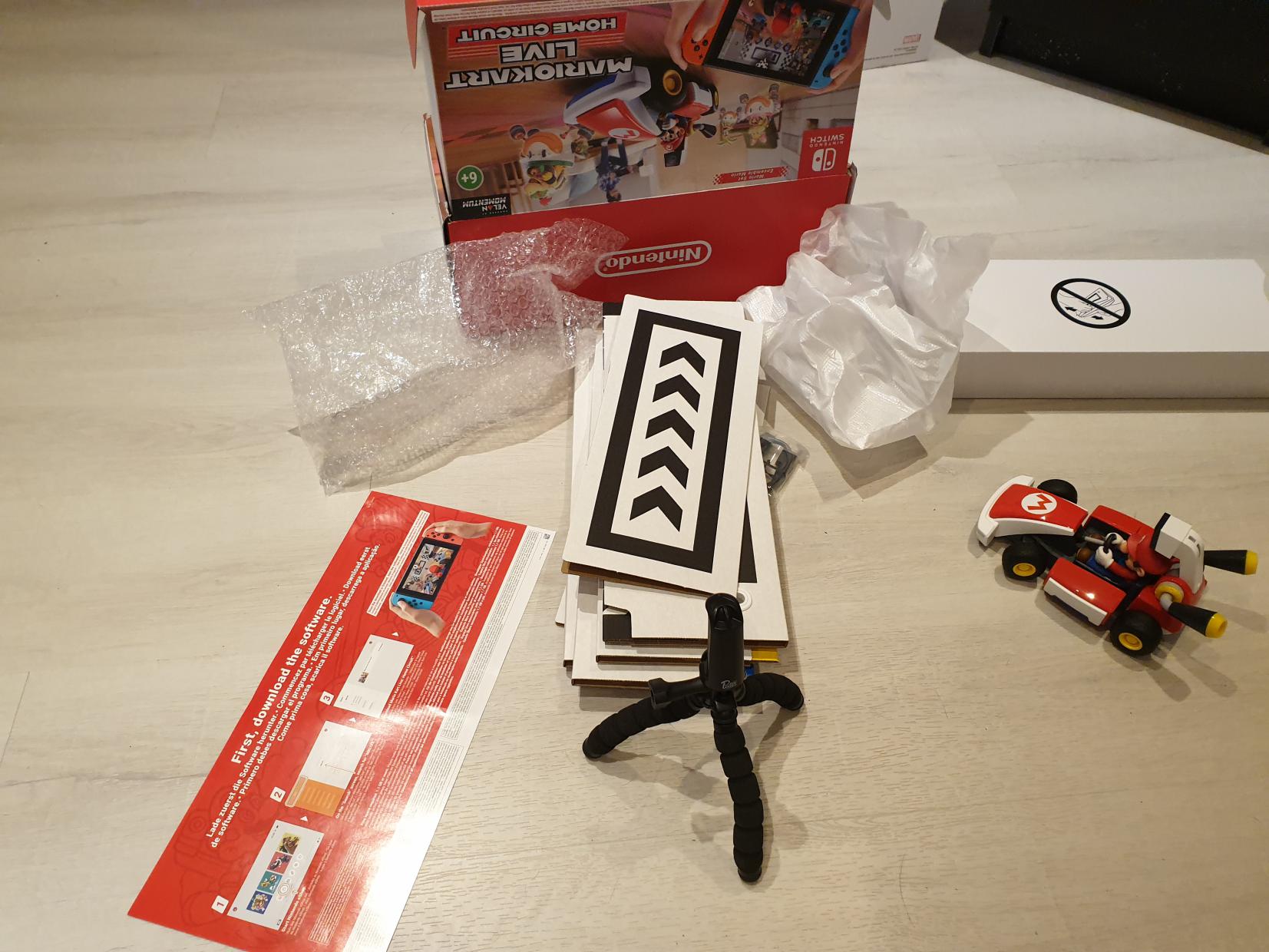 Test éclair de Mario Kart Live Home Circuit, révolutionnaire mais ...